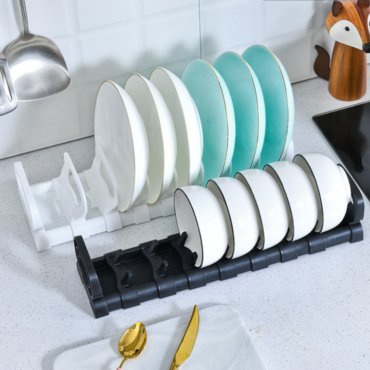 Dish Rack Cabinet Built-in Dish Storage Rack Kitchen Drawer Tableware ...