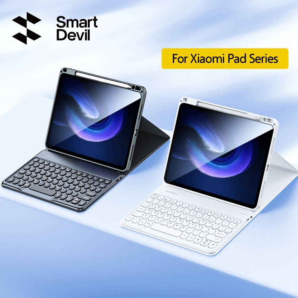 SmartDevil Case For Xiaomi Pad 5/6/6Pro All-in-One Case With Keyboard ...