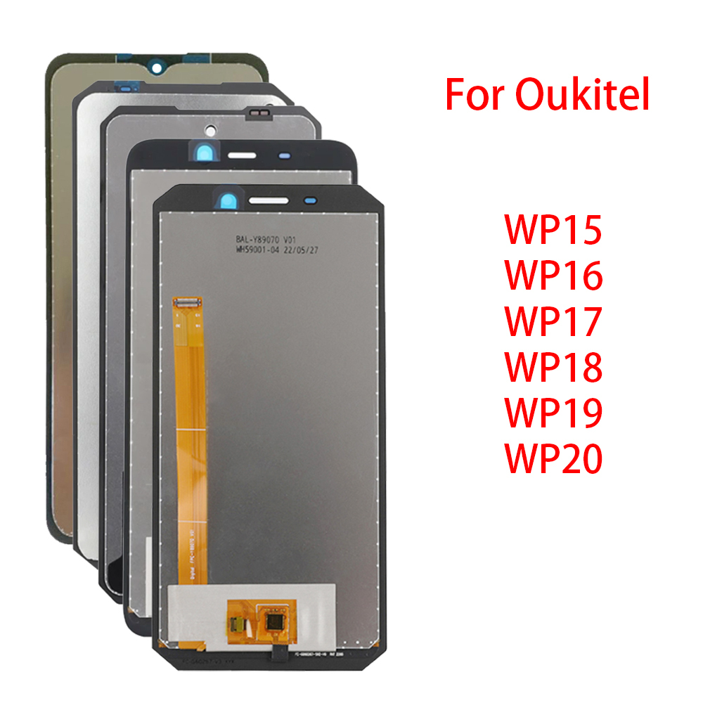 100% Tested LCD Display For Oukitel WP15 WP16 WP17 WP18 WP19 WP20 LCD ...