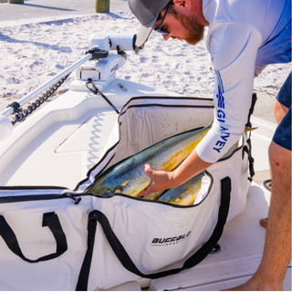 Buffalo Gear Insulated Fish Cooler Bag, Monster Leakproof Fish Kill Bag ...