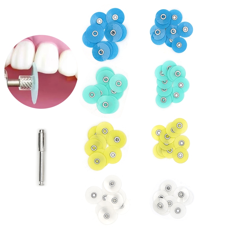 40Pcs Dental Polishing Finishing Discs Gross Reduction Contouring ...