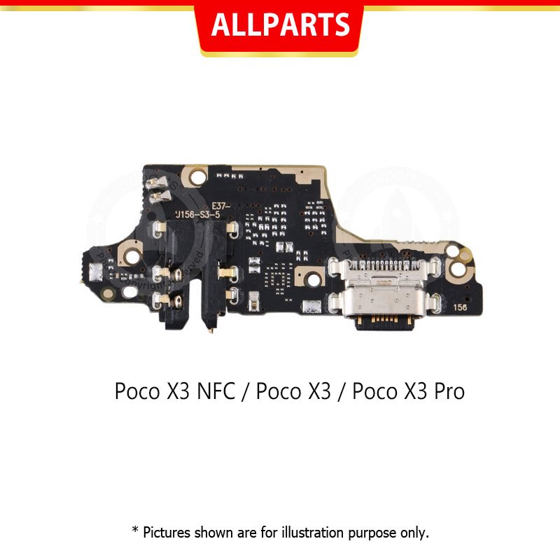 USB Charging Flex Cable For Xiaomi POCO X3 / X3Pro / X3 NFC Charge Port ...