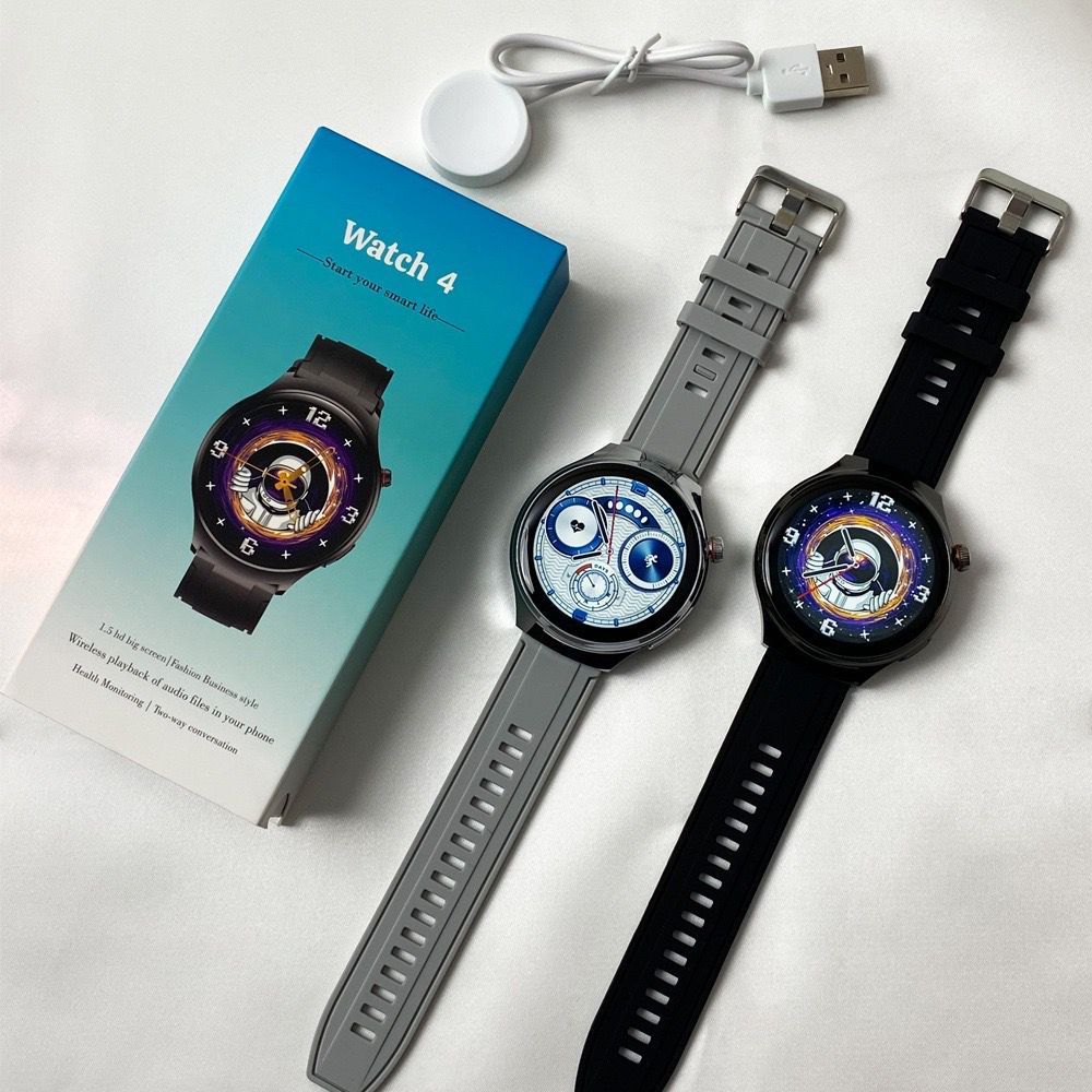 NEW Watch 4 Pro Sports Smart Watches For Men Bluetooth Call Body ...