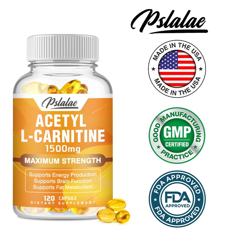Pslalae ACETYL L-CARNITINE 1500 mg 120 Capsules | Shopee Malaysia