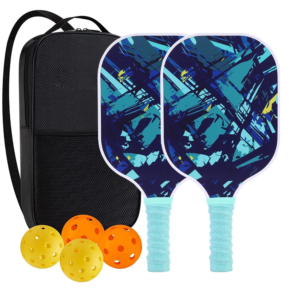 Pickleball Paddles, USAPA Approved Fiberglass Surface Pickleball Set ...