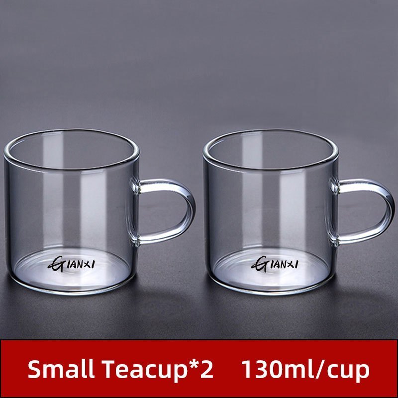 GIANXI Press Art Glass Chinese Teapot With Filter Tea Pot Set jug dan gelas cawan dan teko air ...