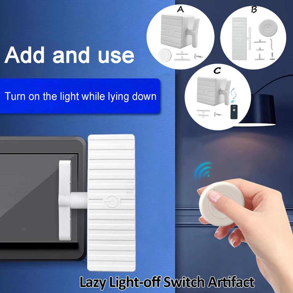 Lazy switch button pusher Self-Adhesive Wireless Smart Home Button ...