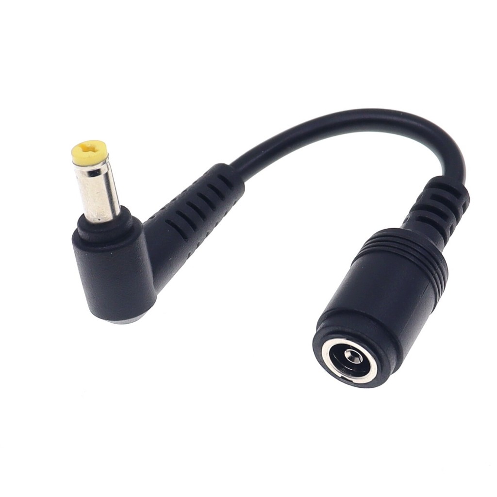 DC jack 6.5*4.4 / 6.0*4.4 Female to 5.5*1.7 mm Male DC Power Adapter ...