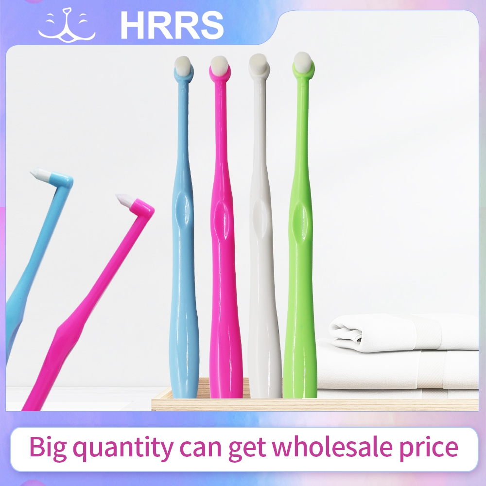 10Pcs Orthodontic Dental Single Bundle Toothbrush Small Pointed Soft ...