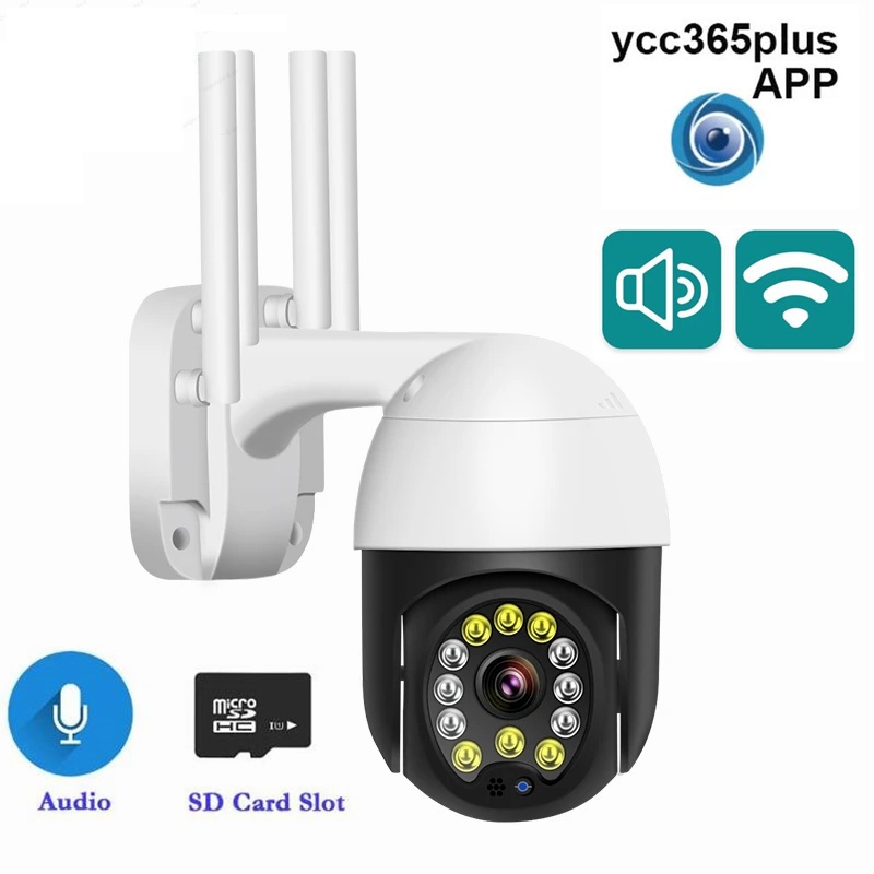 1080P YCC365 Plus Outdoor Wireless Security WIFI Camera Full Color ...