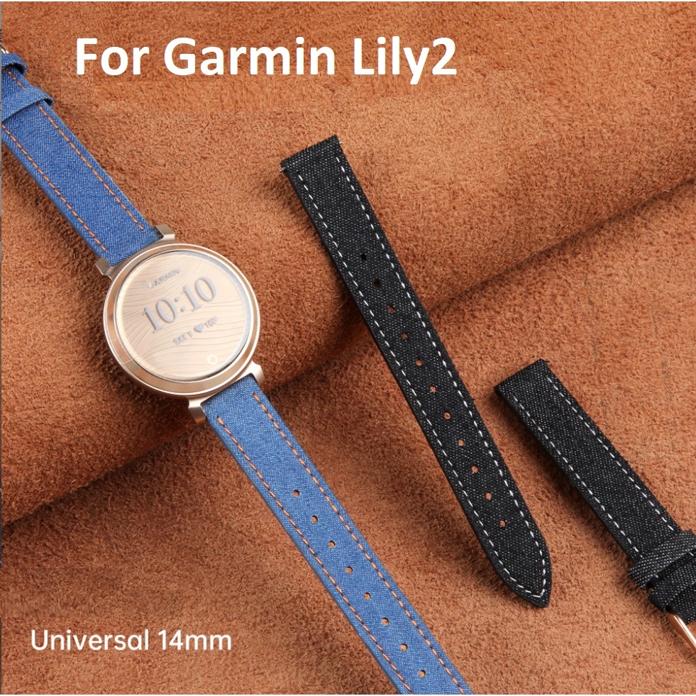Canvas Slim Garmin Lily2 Active Strap Nylon Watch Strap For Garmin Lily ...