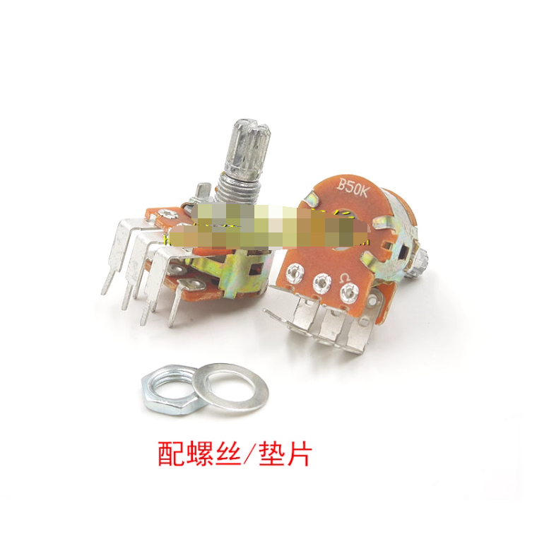 Wh148 Dual Potentiometer B1K 5K 10K 20K 50K 100K Outer Bending Foot ...