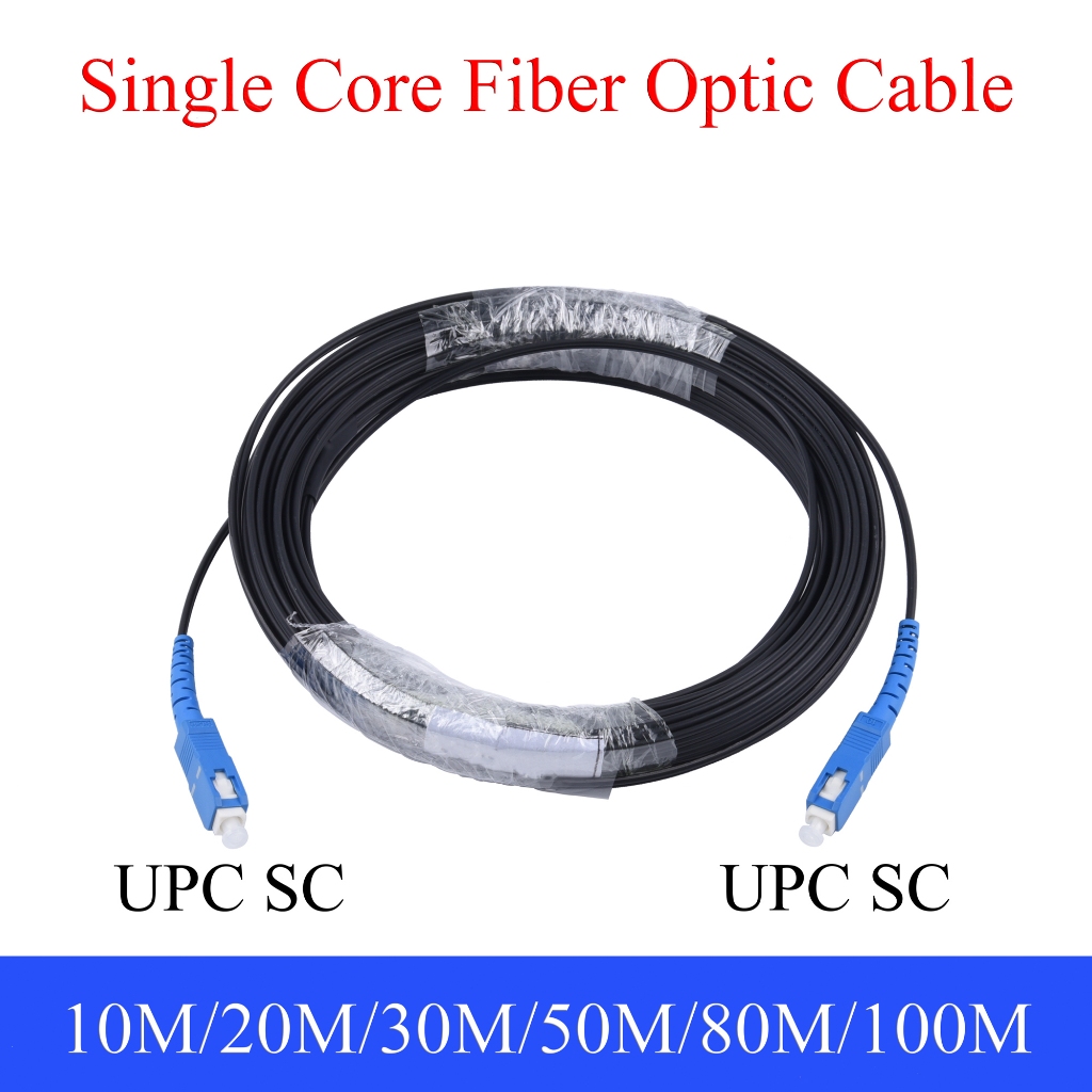 UPC SC to SC Fiber Optic Extension Cable Single-Core Single Mode ...