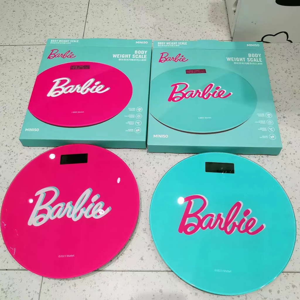 Miniso Barbie 65th anniversary weight scale | Shopee Malaysia