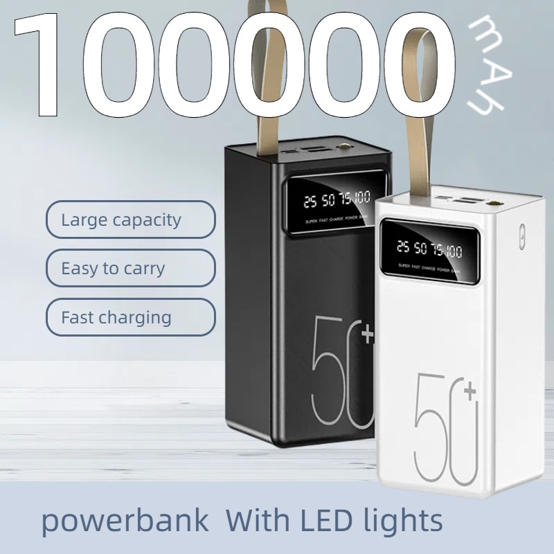 powerbank 100000mah original fast charging power bank heavy duty with ...