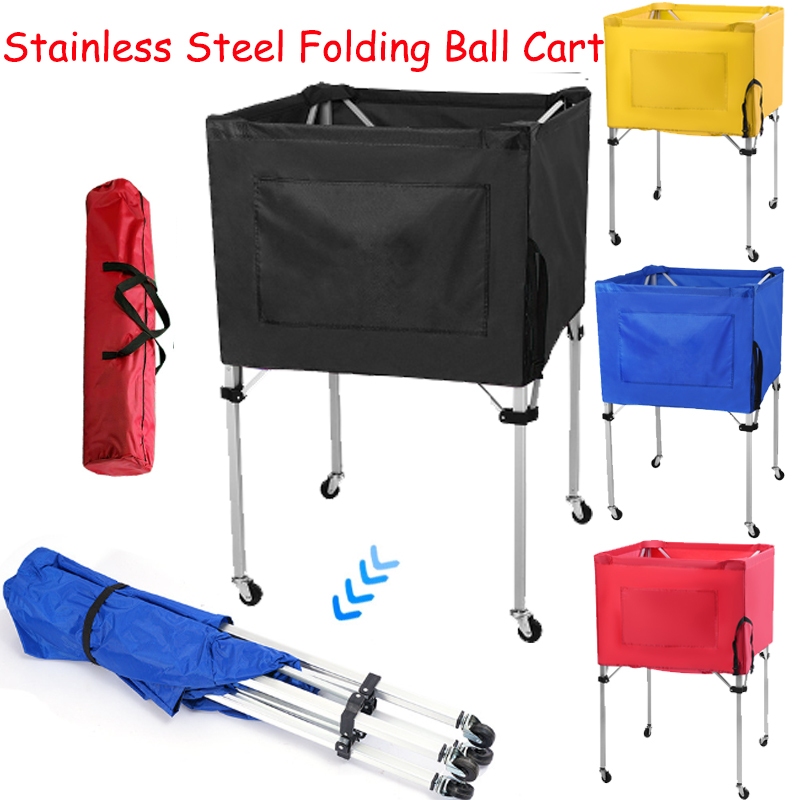 Volleyball Cart Basketball Cart Football Cart Stainless Steel Portable ...