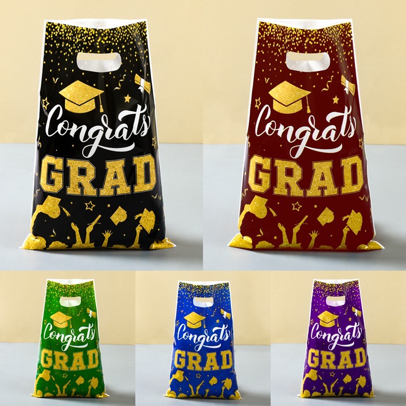 10/25/50pcs Mixed Graduation Handheld Bags Graduation Decorations ...