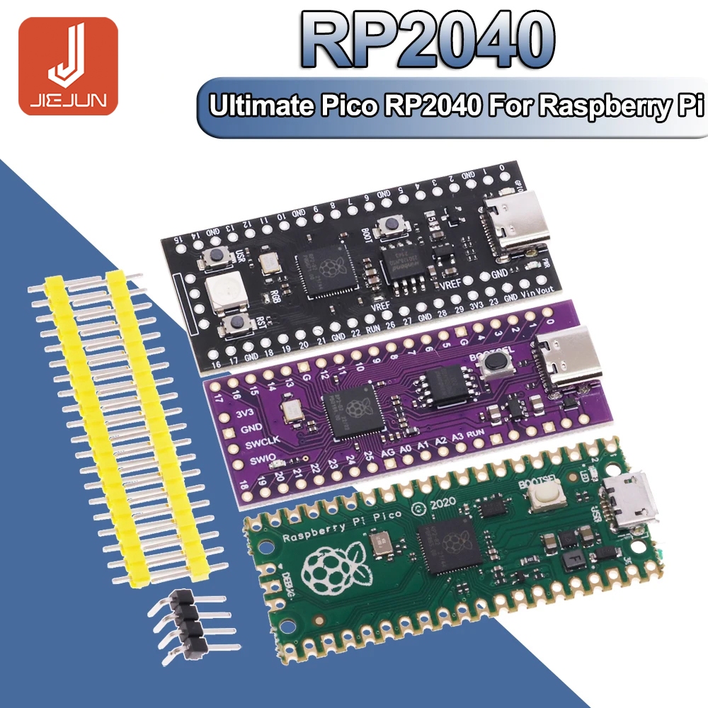 Raspberry Pi Pico Development Board TYPE-C High-Performance Microcontroller Board 128Mbit 4M ...