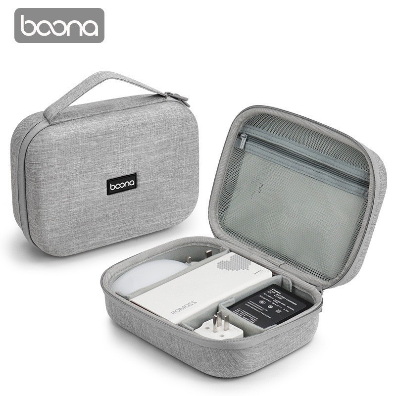 baona Travel Digital Charger Wire Power USB Cable Bag Shockproof EVA ...