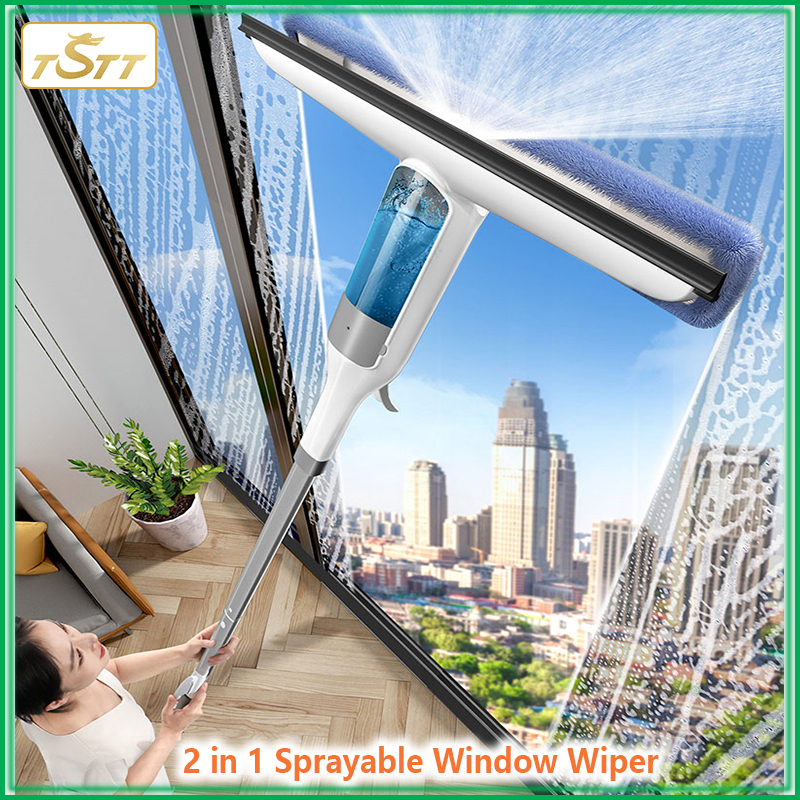 2 in 1 Sprayable Window Cleaner For Washing High-Rise Window Glass ...