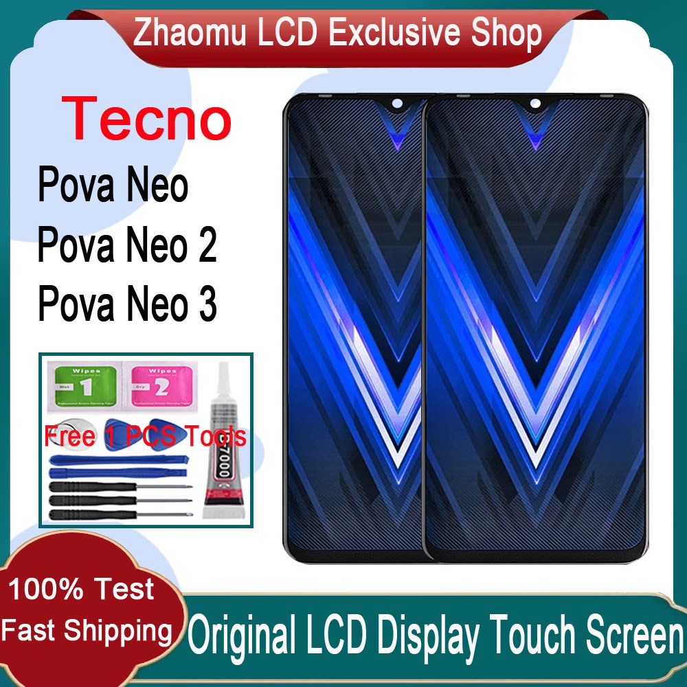 Original Tecno Pova Neo Pova Neo 2 Pova Neo 3 LCD Display Touch Screen ...
