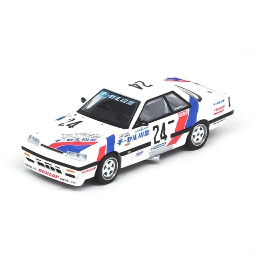 Inno64 IN64-R31-24JTC88 1/64 NISSAN SKYLINE GTS-R HR31 #24 DIESEL KIKI JTC 1988 DIECAST SCALE ...