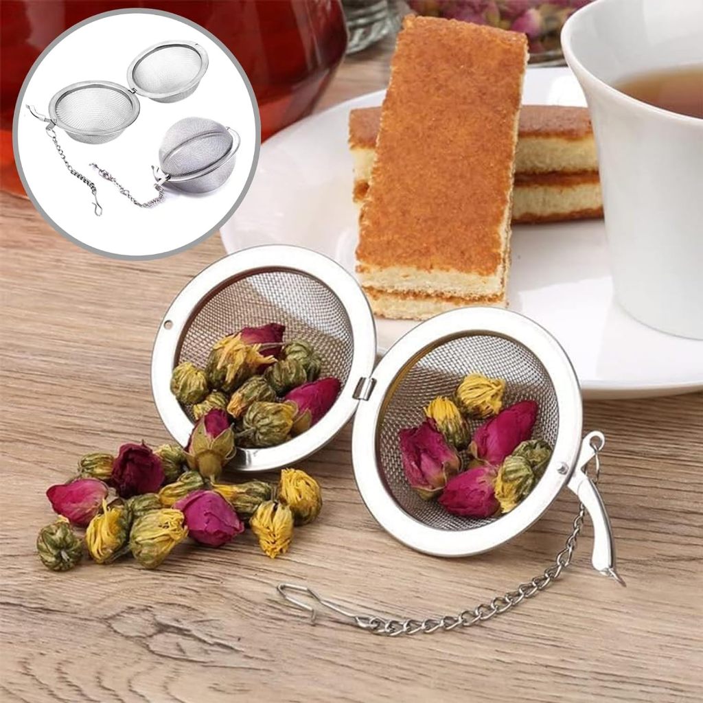 304Stainless Steel Mesh Tea Ball Infuser，Tea Strainer Infuser Ball ...