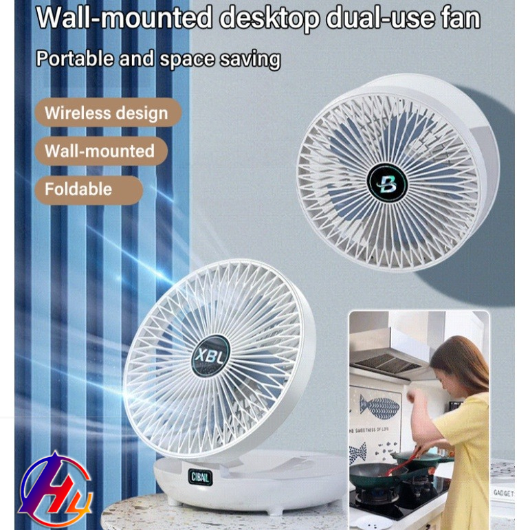 Local shipment 】XIAOMI Portable Dual-use Table Desk fan/Wall-mounted ...