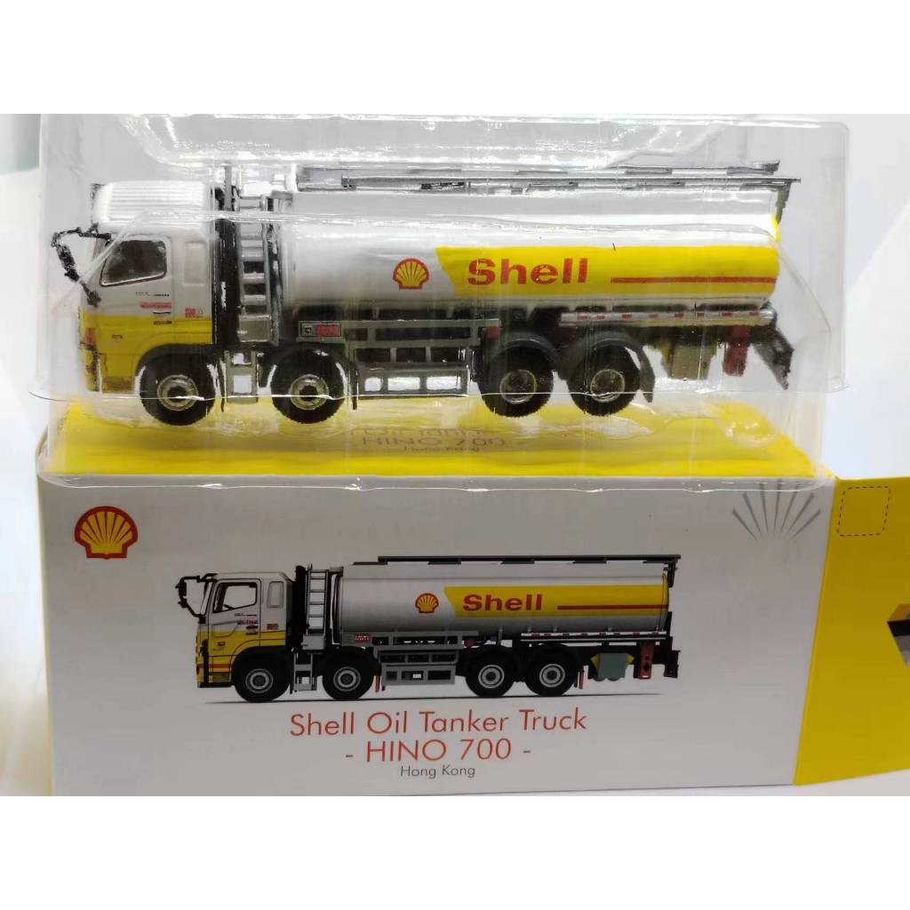 Alloy Die-Casting Car Model Tiny 1/76 HINO HINO 700 SHELL SHELL Tank Truck | Shopee Malaysia