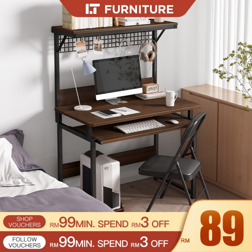 Writing Desk Computer Desk Computer Table with Free CPU Stand PC Laptop ...