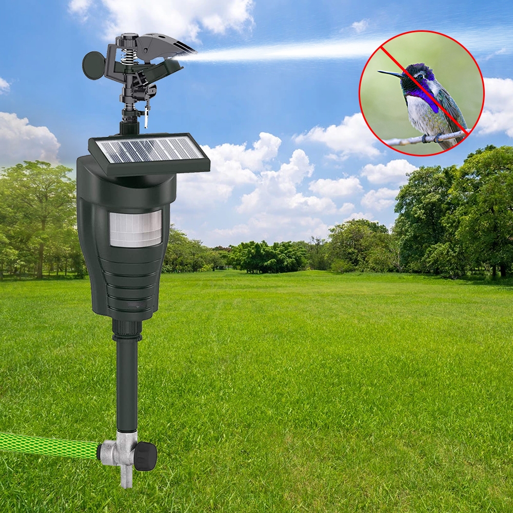 Solar Motion Eco-friendly Jet Spray Animal Repeller with Solar Panel ...