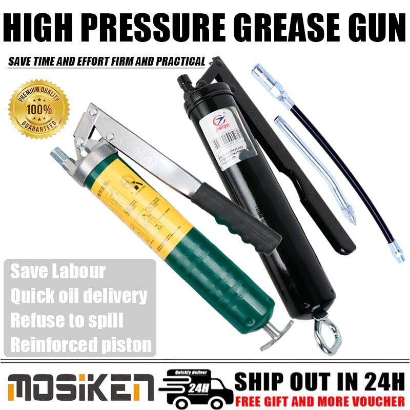 500CC grease gun Hand GREASE GUN PUMP MACHINERY GREASE PUMP Portable ...