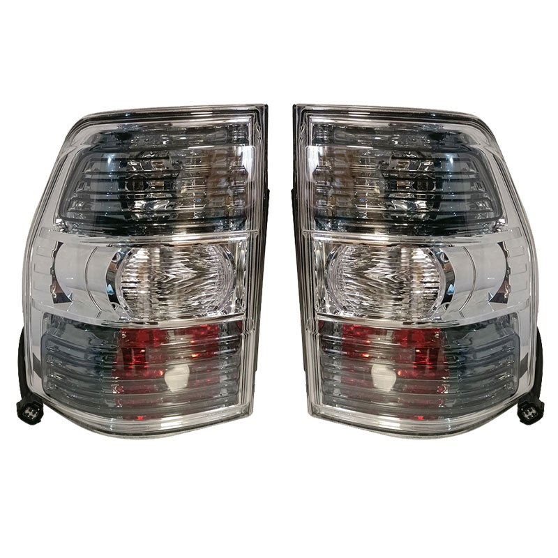 2PCS Car Modified Taillights Smoky Color For Mitsubishi Pajero IV V97 ...