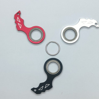 Rotating Keychain Hot Sale karambit spinner Metal Texture Rotating ...