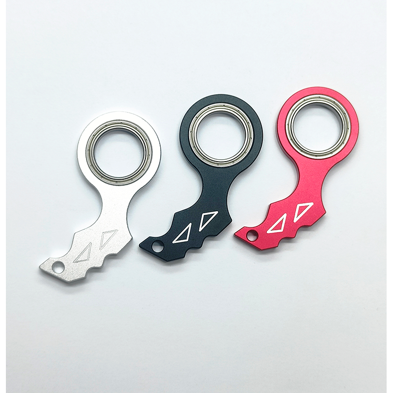Rotating Keychain Hot Sale karambit spinner Metal Texture Rotating ...