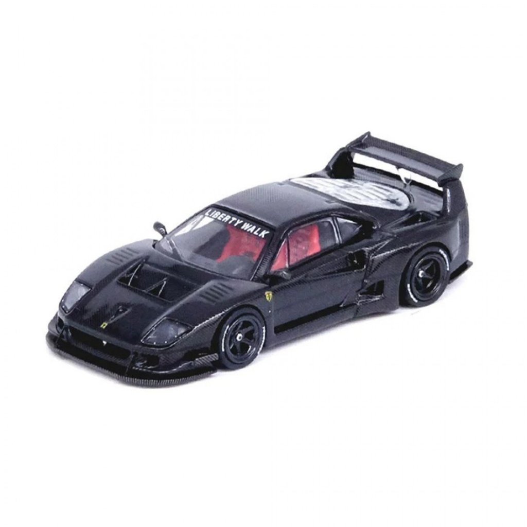 Inno64 IN64-LBWKF40-FC 1/64 LBWK FERRARI F40 FULL CARBON DIECAST SCALE ...