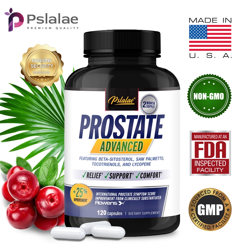 PROSTATE Capsules, Men's Health Vitamins - Reduce Urinary Urgency and ...