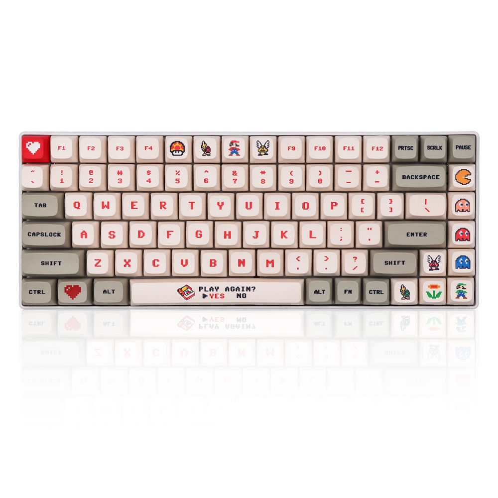 139 Keys video game mechanical keyboard keycaps PBT Dye sublimation XDA ...