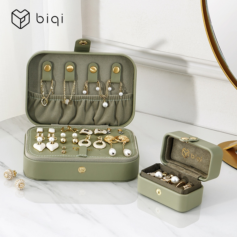 Jewellery box travel Small jewellery organiser Boxes for Women Girls 2 ...