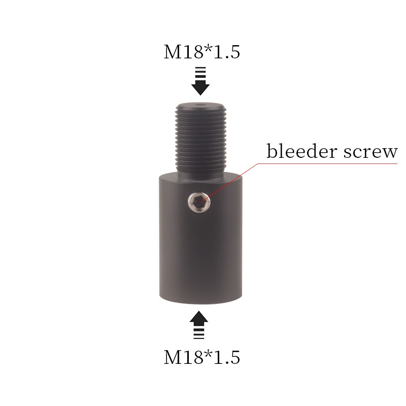 HPA M18*1.5 Threaded Fitting Paintball Gas Cylinder Quick Release ...