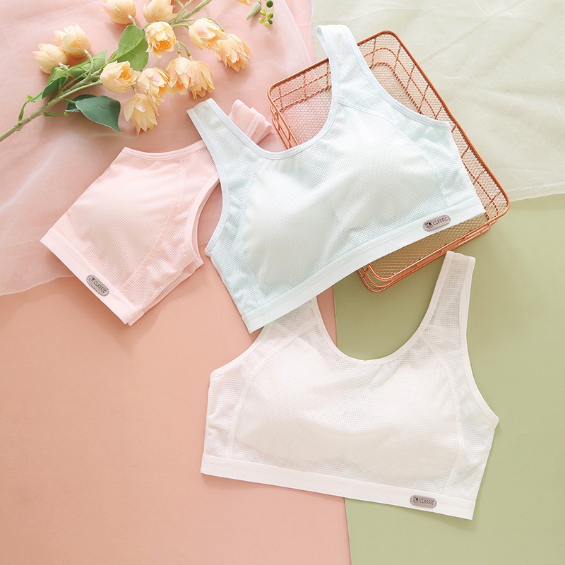 Girl lingerie teenage girl bra development small vest middle high ...