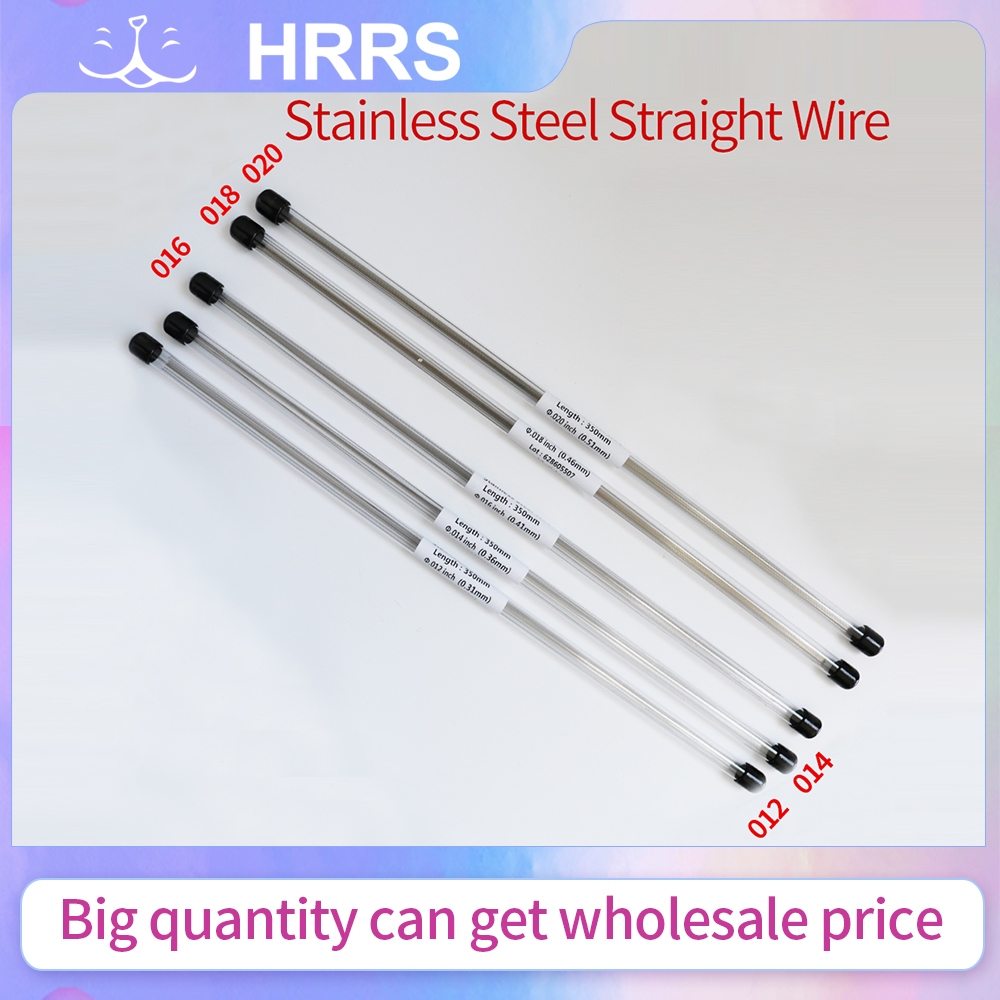 10Pcs Dental Orthodontic Wire Stainless Steel Straight Lingual Retainer ...