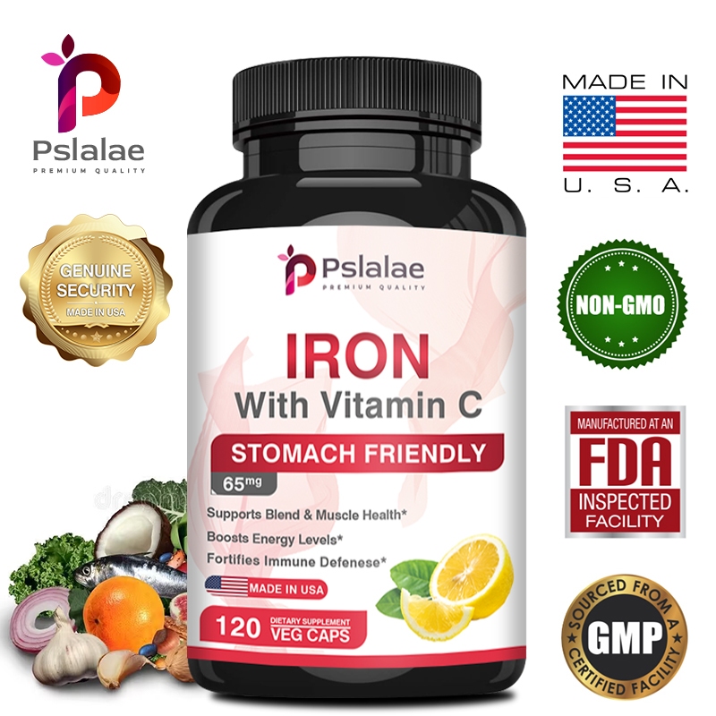 IRON with Vitamin C, a natural ferrous iron chelate, to treat anemia ...