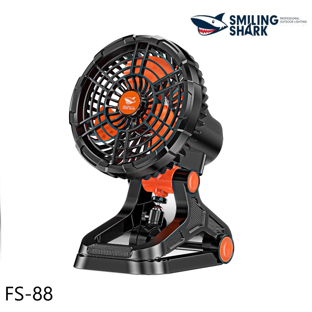 Smiling Shark FS88 Fan 2835 Wick Portable Fan LED Fan Light USB ...