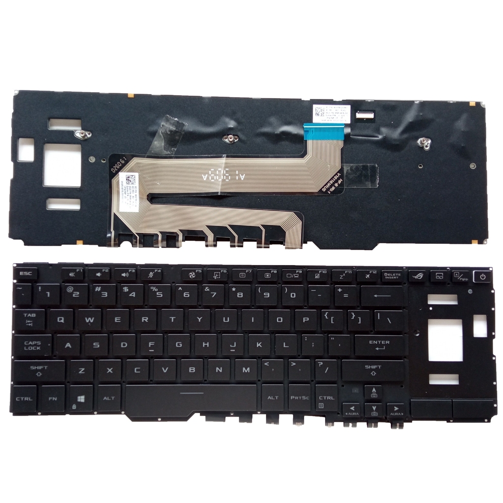 US RGB Backlit keyboard for ASUS ROG Zephyrus Duo GX550L GX550LXS ...