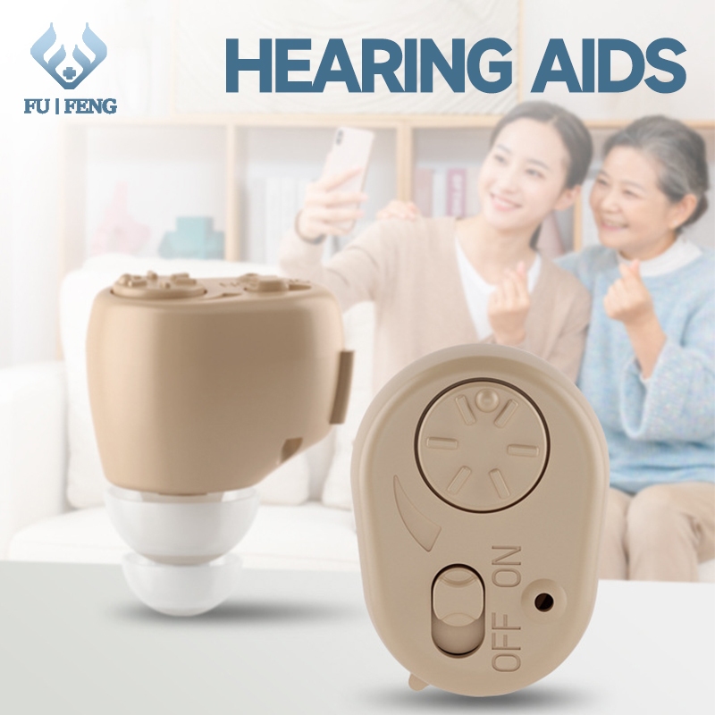 Adjustable Tone Sound Amplifier Portable Elderly Deaf-aid Mini Hearing ...