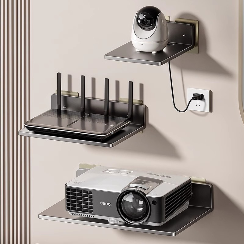 Perforation-free Projector Bracket Wall-Mounted Shelf Wall-Mounted ...