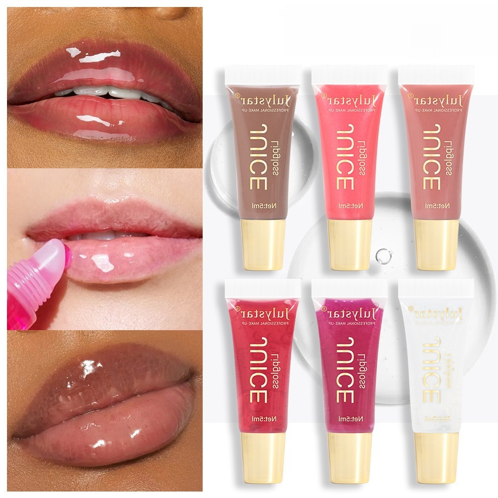 Natural Lasting Moisturizing Mirror Lip Oil Fruit Flavor Dudu Lip ...