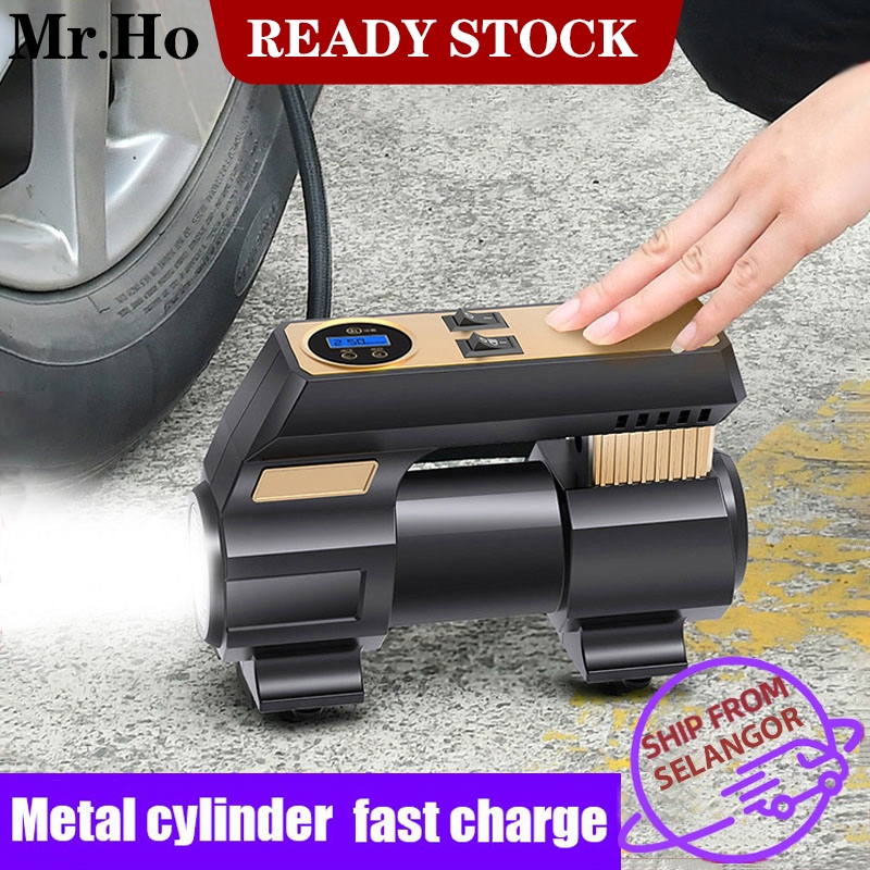 【Stock in KL】HAC01 Portable Car Air Compressor for car motorcycle SUV ...