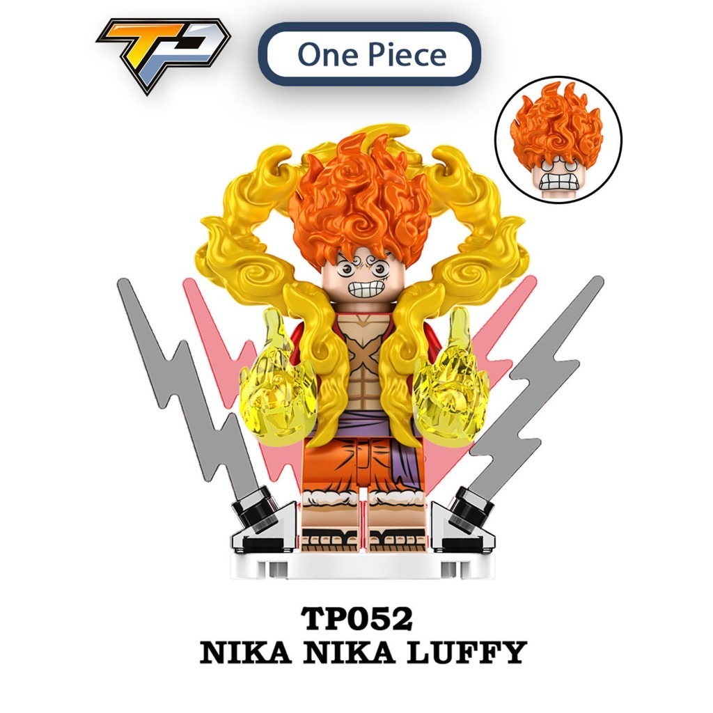 Educational building blocks Anime series ONE PIECE assembled minifigure ...